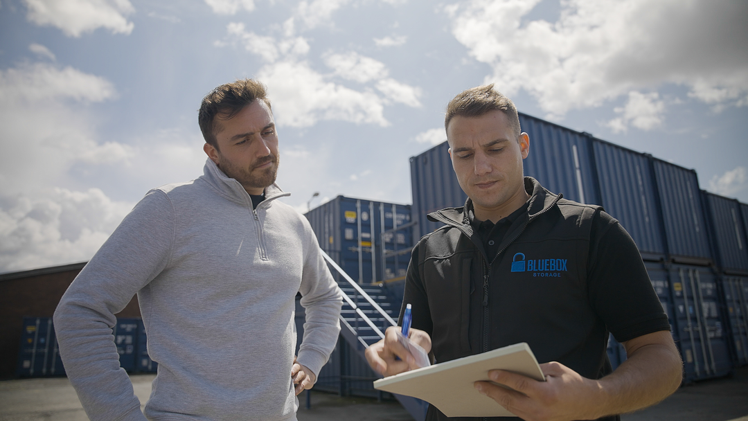 10ft Storage Container North East | Bluebox Storage